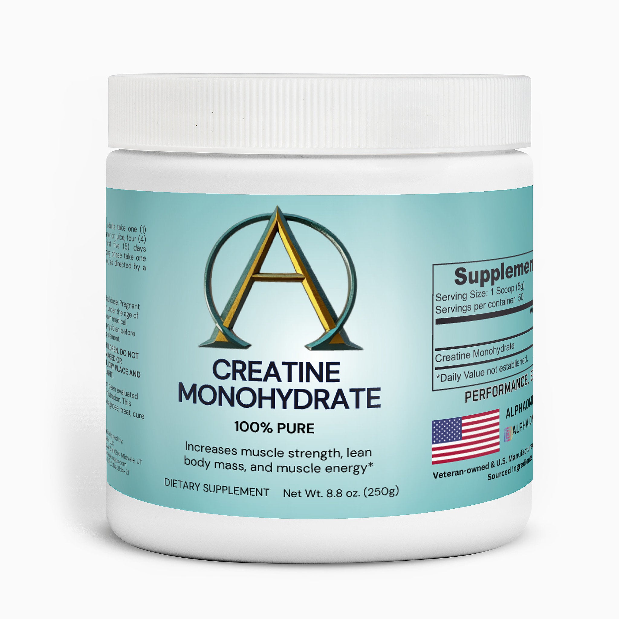 Creatine Monohydrate – Alpha Omega